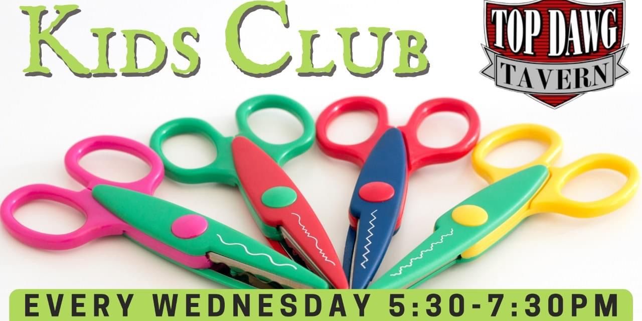Kids Club at Top Dawg Tavern! - Augusta Magazine